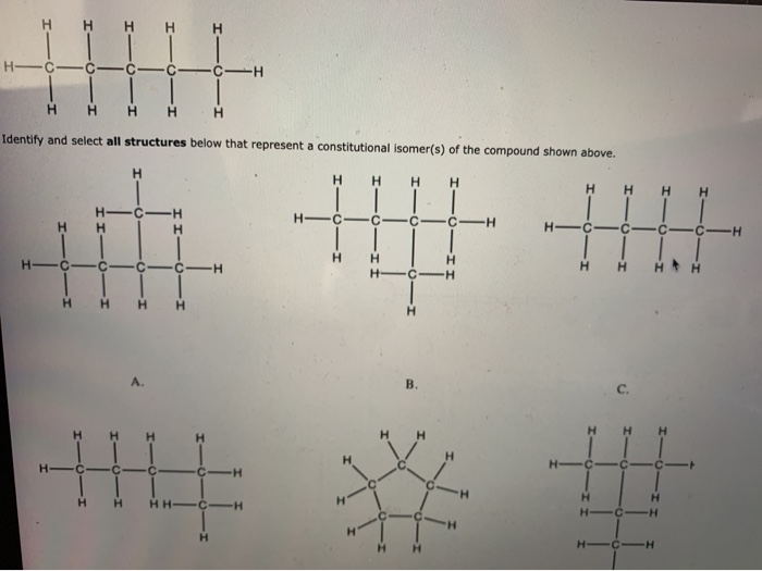 Solved ament ннн н-с-с-с-СІ Н Hн Identify and select all | Chegg.com