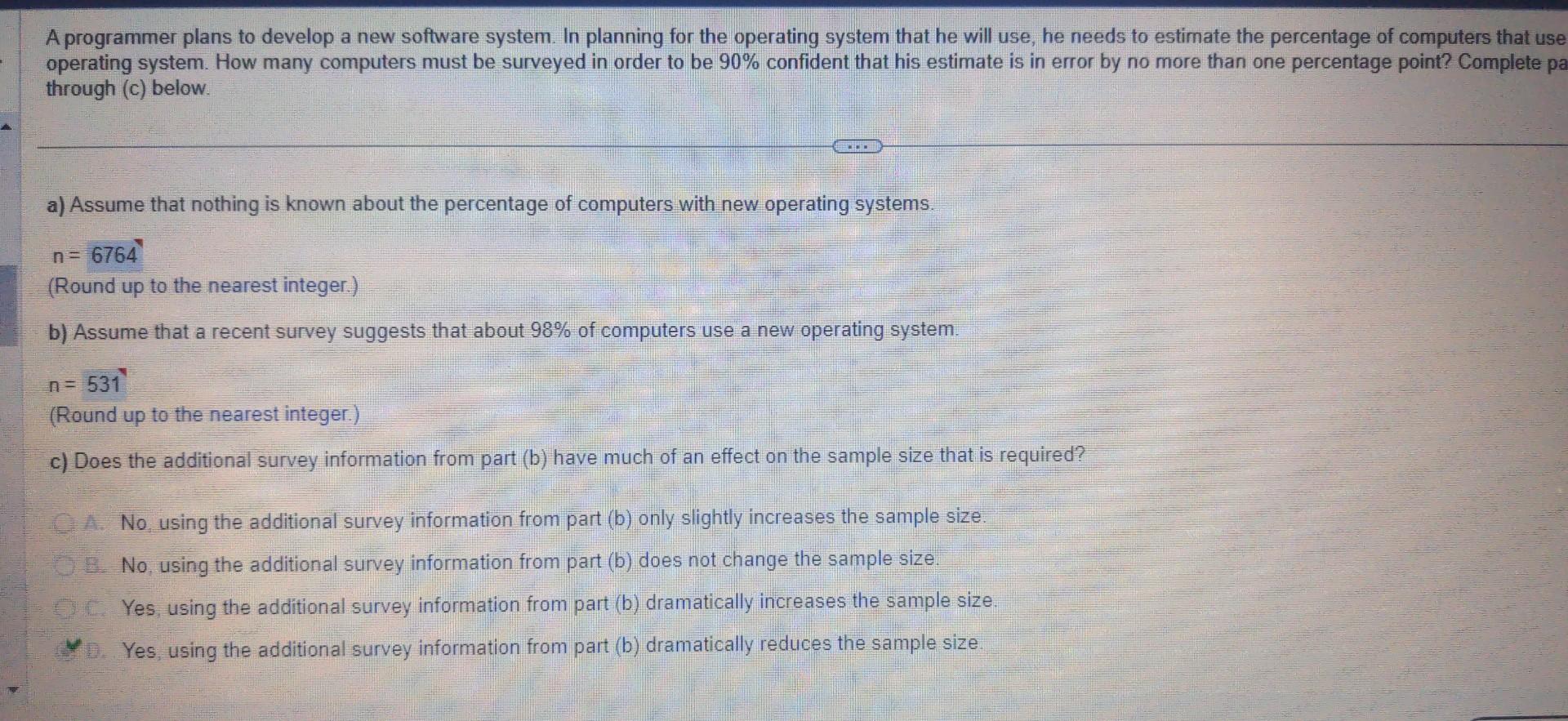 Solved A programmer plans to develop a new software system. | Chegg.com