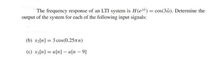 Solved The convolution property of the DTFT can simplify | Chegg.com