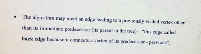Solved Algorithm DFS // Implements a depth-first search | Chegg.com