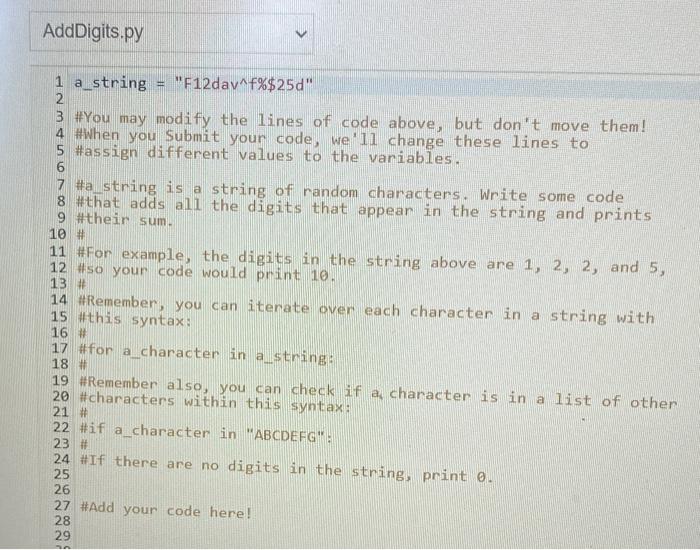 Solved 3 #you may modify the lines of code above, but don't | Chegg.com