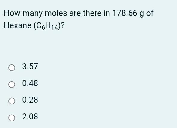 Solved Number of atoms of Carbon in 10 moles of C4H10 are: | Chegg.com