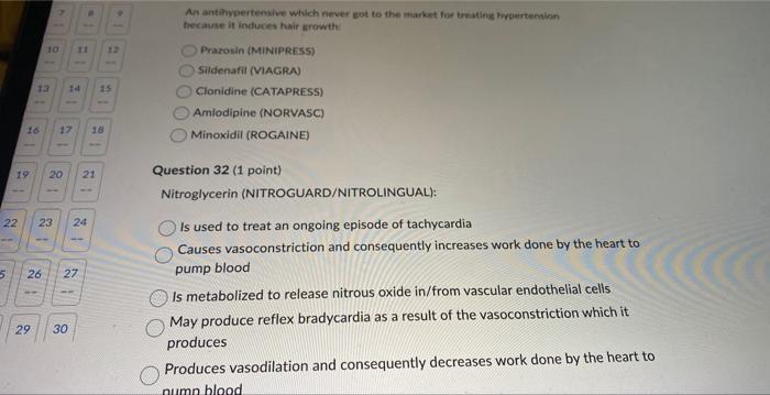 Solved An antihyperterwive which never got to the inarket | Chegg.com