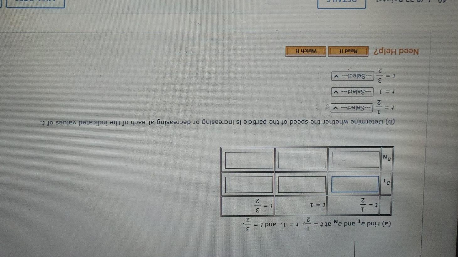 Solved The figure shows the path of a particle modeled by | Chegg.com
