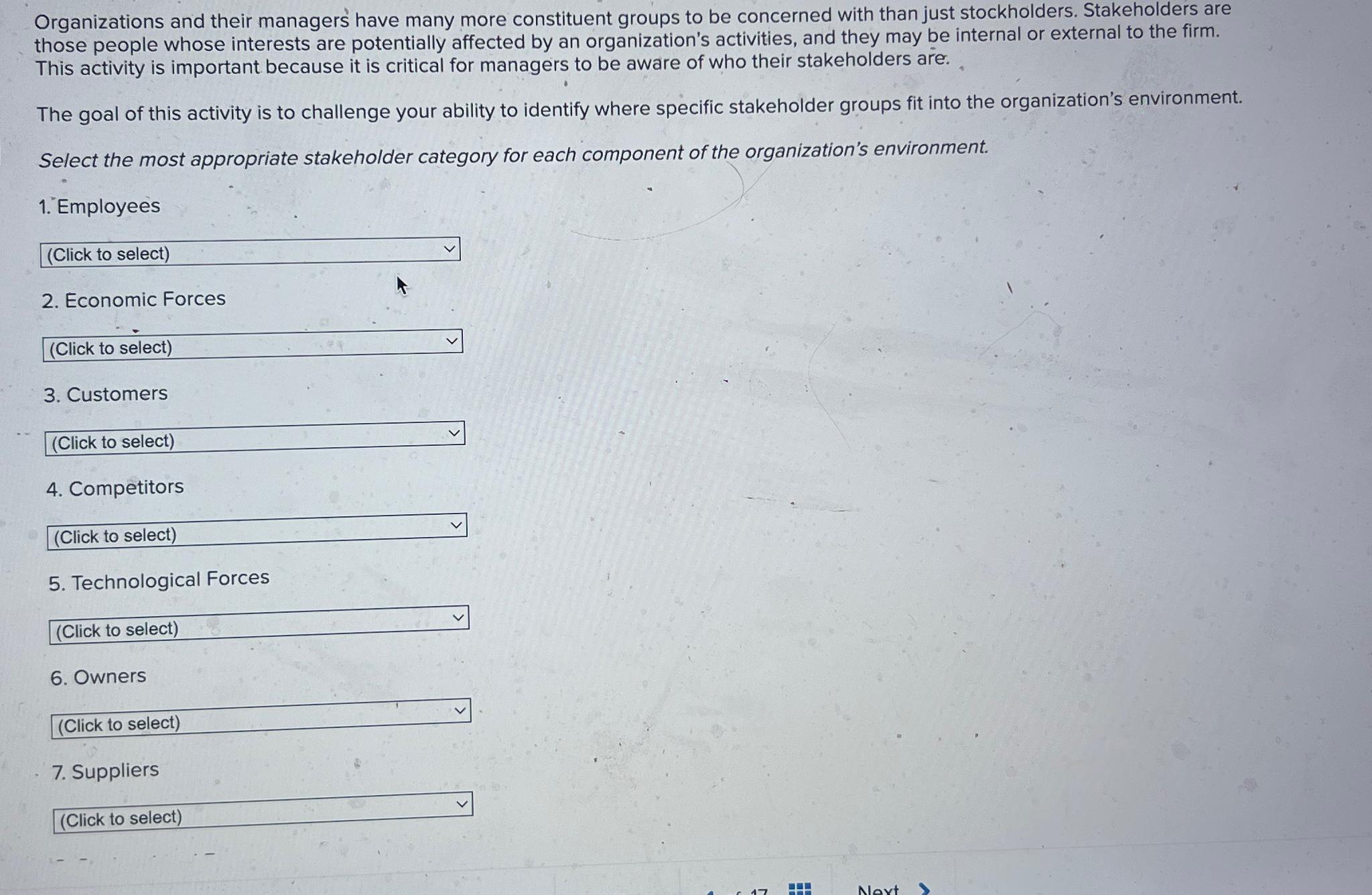 Solved Organizations and their managers have many more | Chegg.com