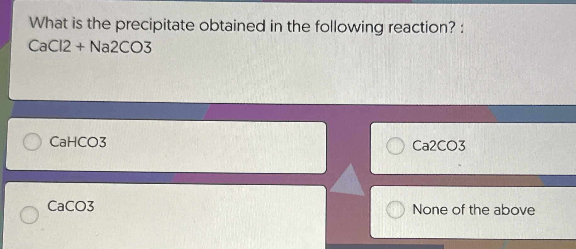 Solved What is the precipitate obtained in the following | Chegg.com