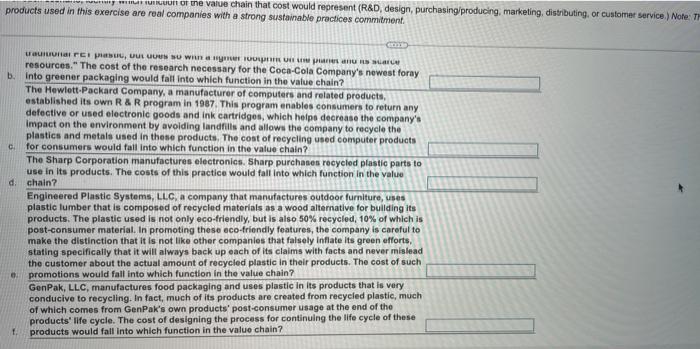 Solved Requirement For each scenario, identify which | Chegg.com