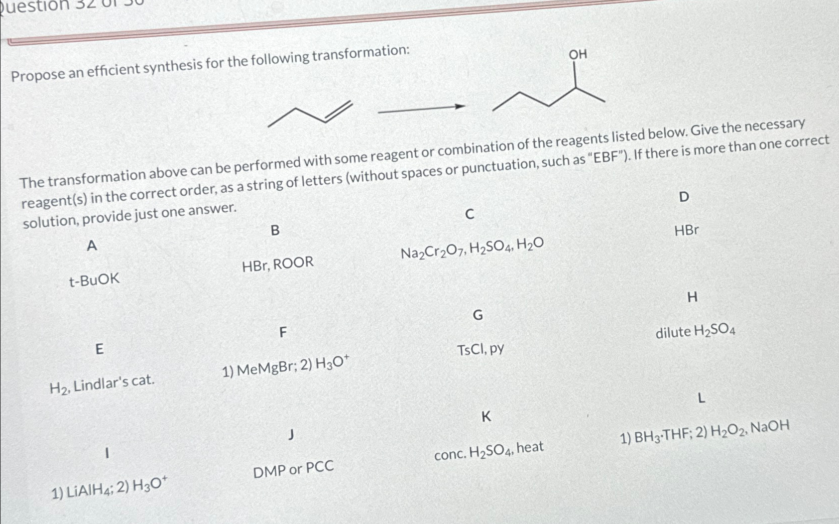 Solved Propose an efficient synthesis for the following | Chegg.com