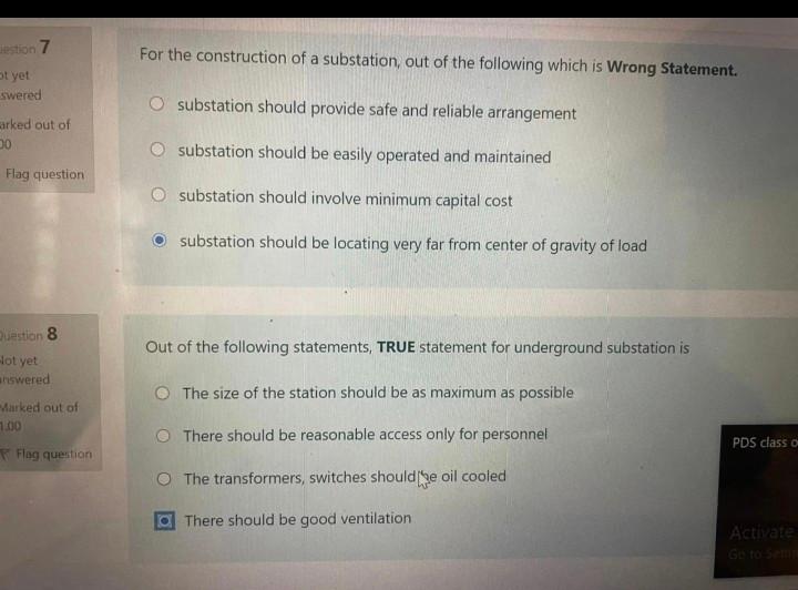 Solved - Question 9 The wiring system used in AC secondary | Chegg.com