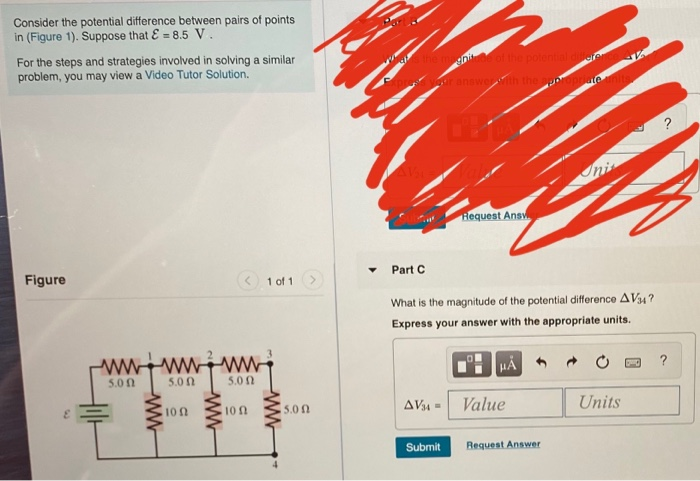 Solved Consider the potential difference between pairs of | Chegg.com