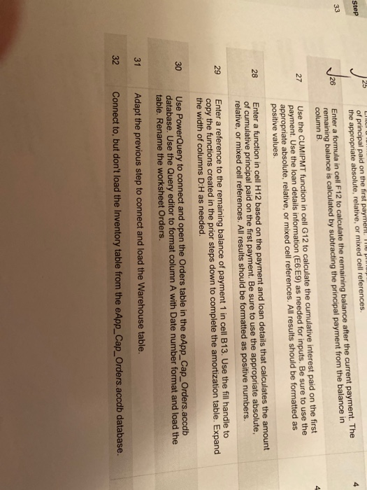 Solved 25 Step of principal paid on the first payment me the | Chegg.com