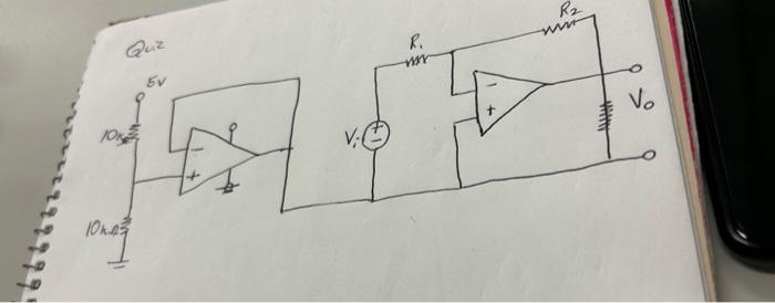 Solved obtain the equation for Vout | Chegg.com