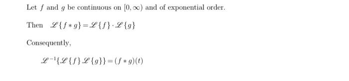 Solved 1) Use the convolution theorem to evaluate: {5 ($² | Chegg.com