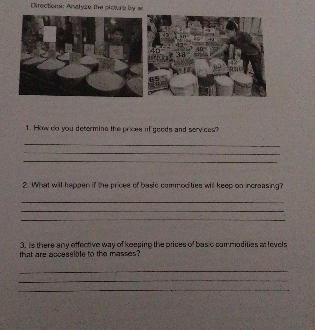 Solved Directions: Analyze the picture by ar 1. How do you | Chegg.com