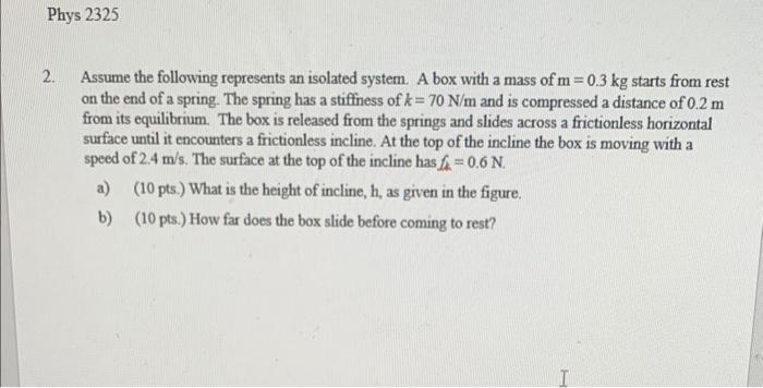 Solved Assume the following represents an isolated system. A | Chegg.com