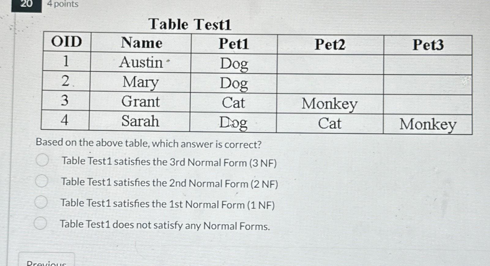 Solved Table | Chegg.com