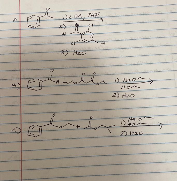 Solved 9) on question "8", hydooxide aets as a leaving group | Chegg.com