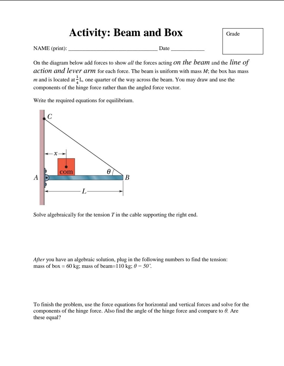 Solved On the diagram below add forces to show all the | Chegg.com