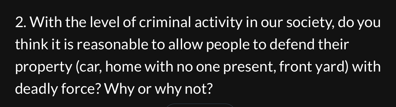 Solved With the level of criminal activity in our society, | Chegg.com