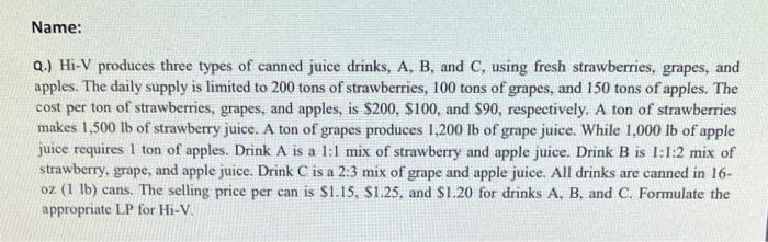 Solved want the answer using cplex and docplex packges on | Chegg.com