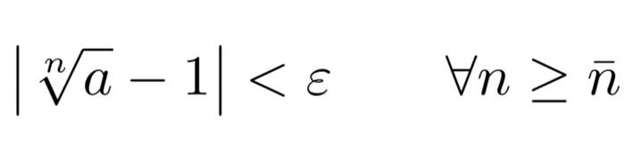 Solved Show that for every epsilon >0 and a>0 holds:use | Chegg.com