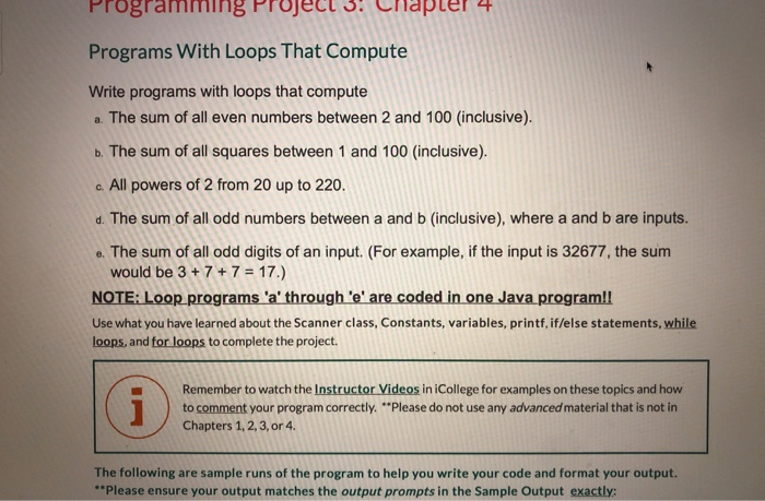 Solved please code this properly to where you get all the | Chegg.com