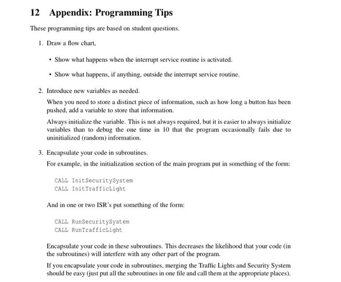 Solved 9 Microwave Control • Major Programming Exercise: | Chegg.com