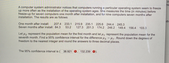 Solved A computer system administrator notices that | Chegg.com