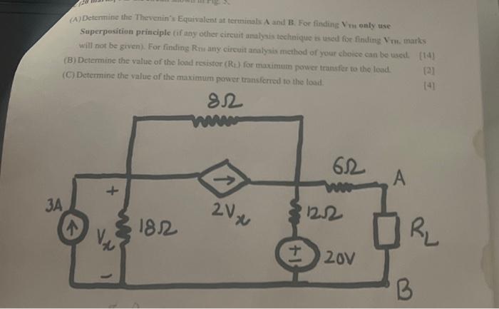 Solved Superposition principle (if any other circuit | Chegg.com
