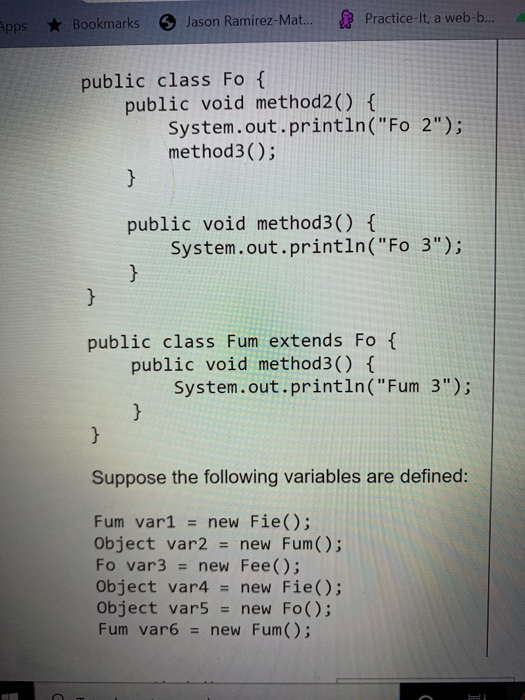 Solved Our LUUL U Mstand the Act Sp20 Javall 6146 - Lava | Chegg.com