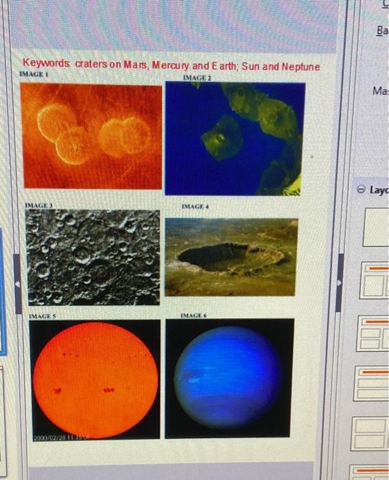 Solved mage Page 3 8. How is each image on the left | Chegg.com