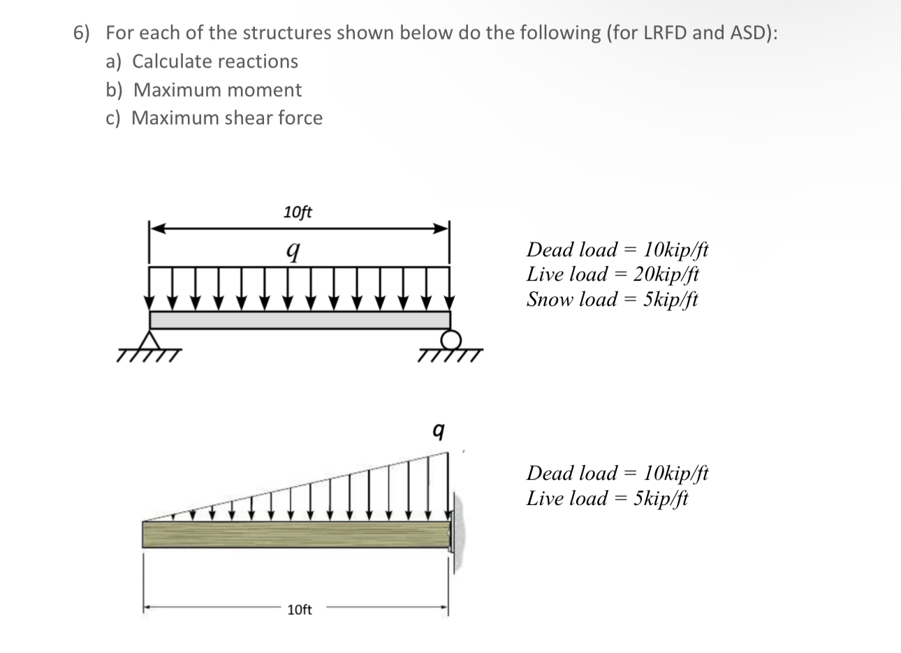 Solved For each of the structures shown below do the | Chegg.com