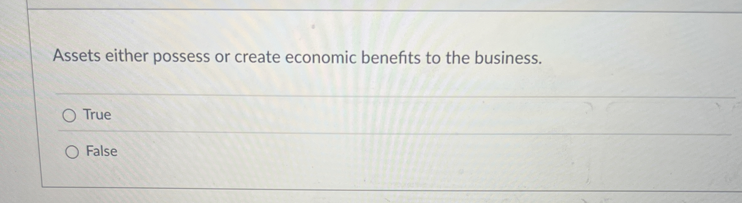 Solved Assets either possess or create economic benefits to | Chegg.com