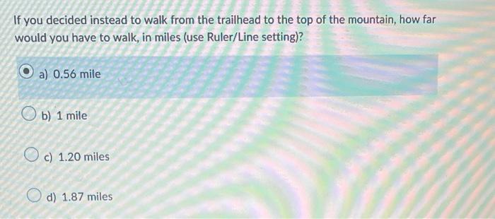 Using the Ruler tool/Polygon setting, measure the | Chegg.com