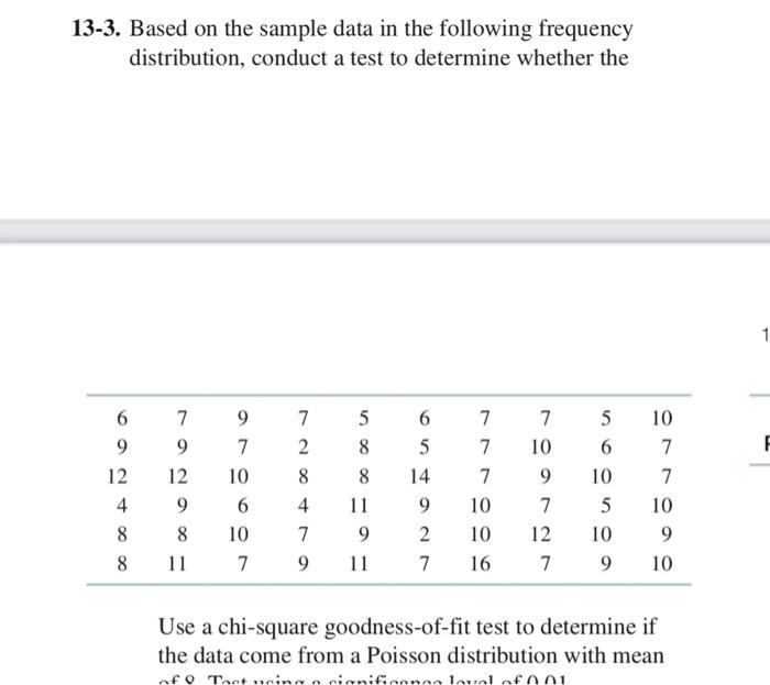 Solved 13-3. Based on the sample data in the following | Chegg.com