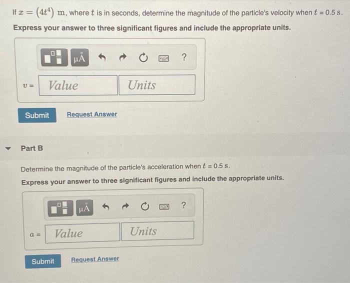Solved A particle is constrained to travel along the path. | Chegg.com