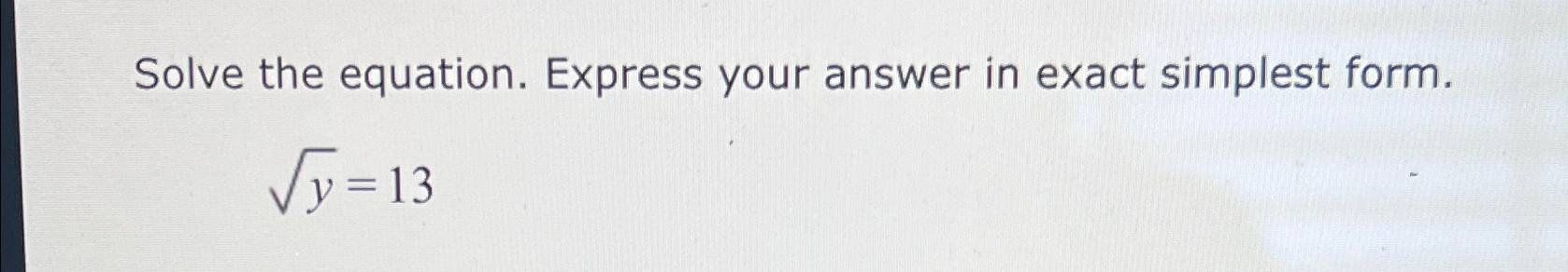 Solved Solve the equation. Express your answer in exact | Chegg.com