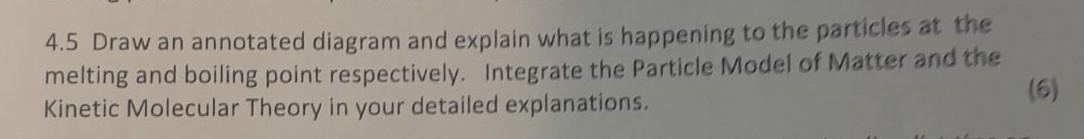 Solved 4.5 Draw an annotated diagram and explain what is | Chegg.com