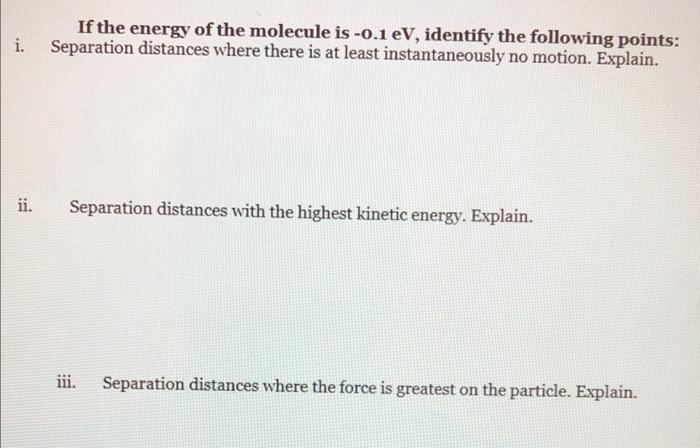 Solved Consider the potential energy vs. position graph | Chegg.com