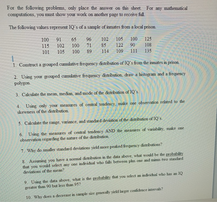 Solved Introduction to Data Analytics Problem Set #2 Student | Chegg.com