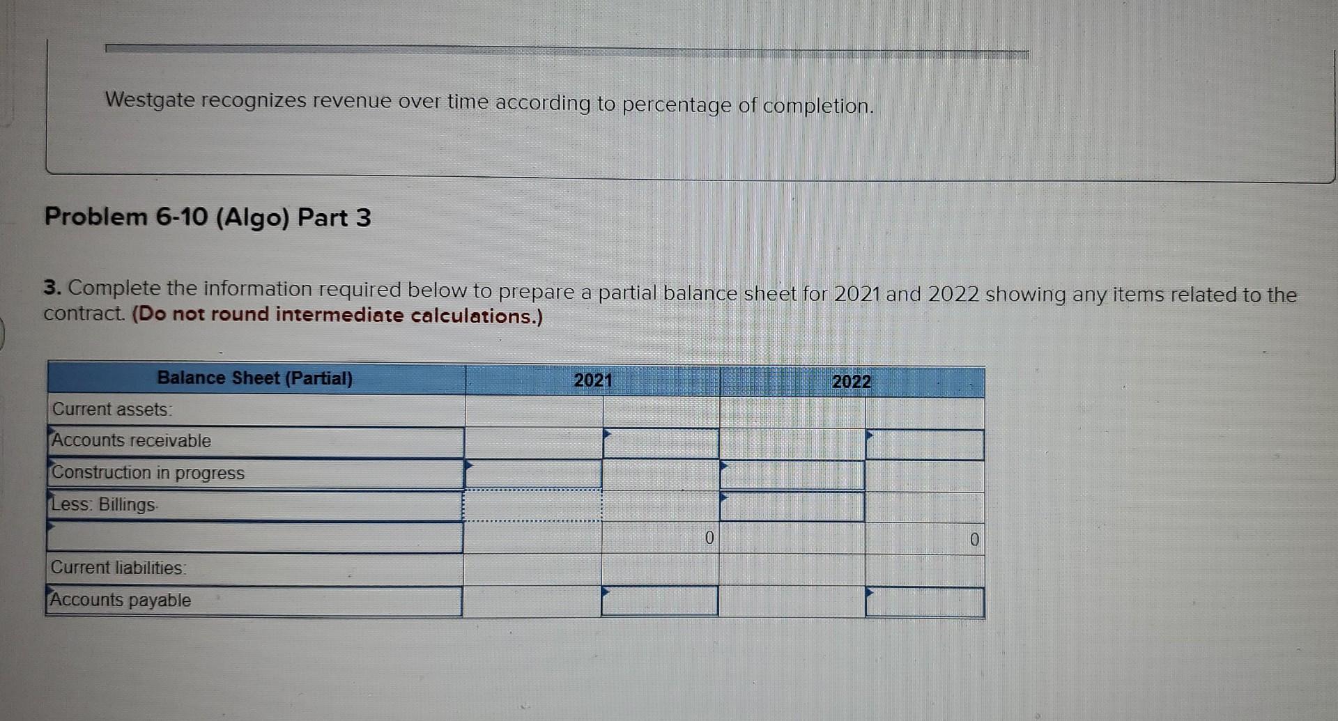 Solved Required information Problem 6-10 (Algo) Long-term | Chegg.com