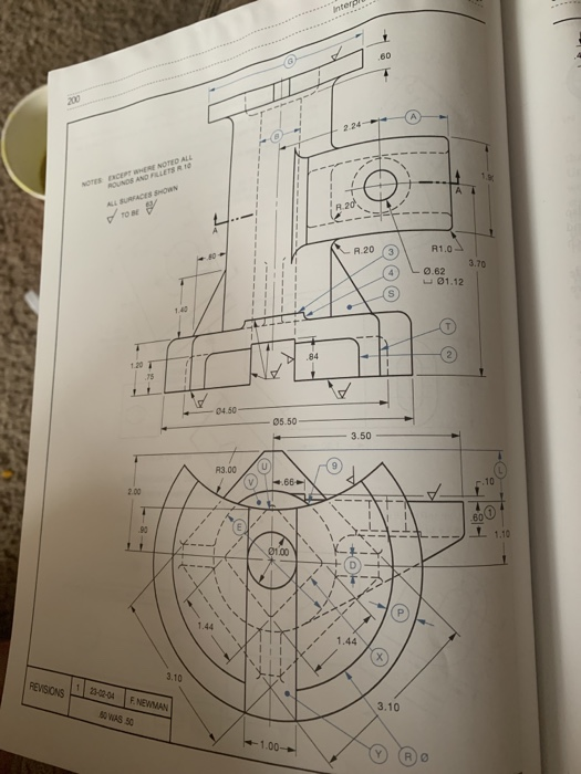 Solved Init 19 ASSIGNMENT ON A 1.00 INCH GRID SHEET 10 IN | Chegg.com