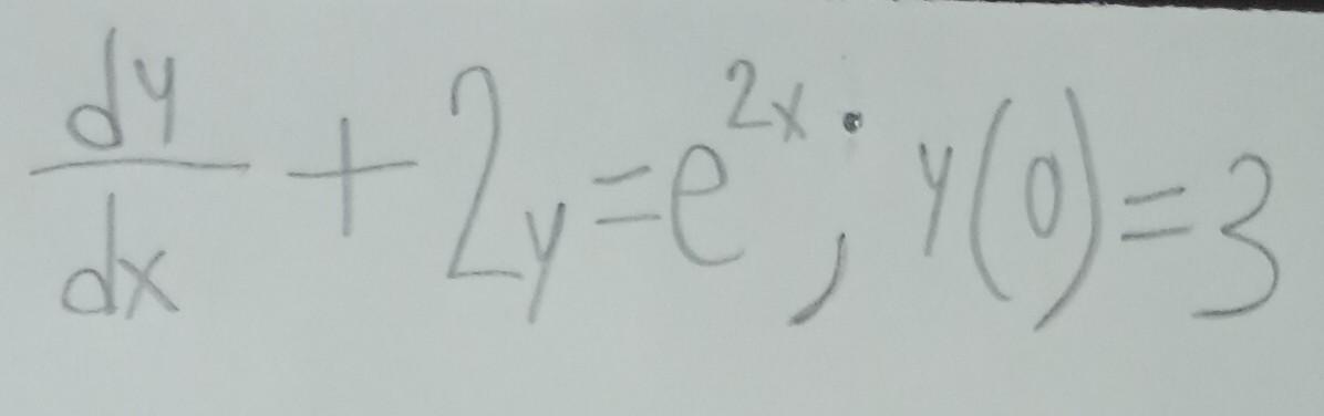 Solved Solve the differential Equation: Check for exactness, | Chegg.com