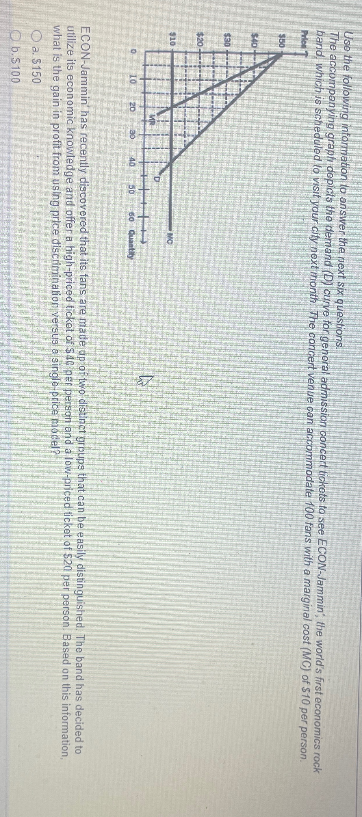 Use the following information to answer the next six | Chegg.com