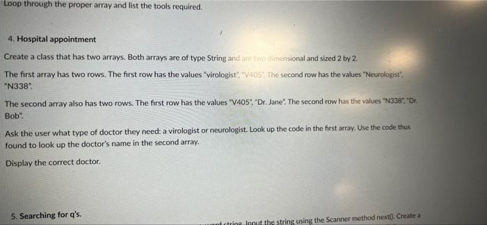 Solved Loop through the proper array and list the tools | Chegg.com
