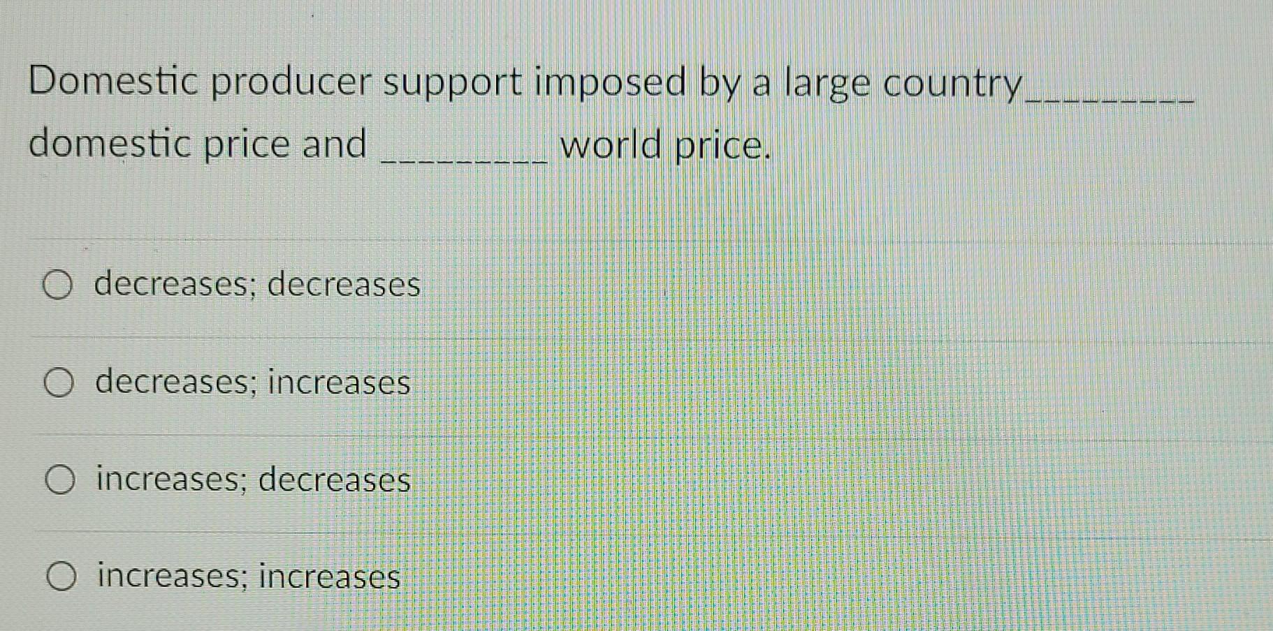Solved a Consider the effects of an export subsidy in a | Chegg.com
