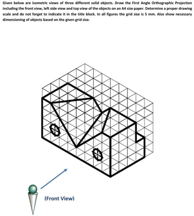 Solved Given below are isometric views of three different | Chegg.com