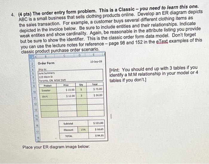 Solved Is3280 Data Management Assignment Creating Er 