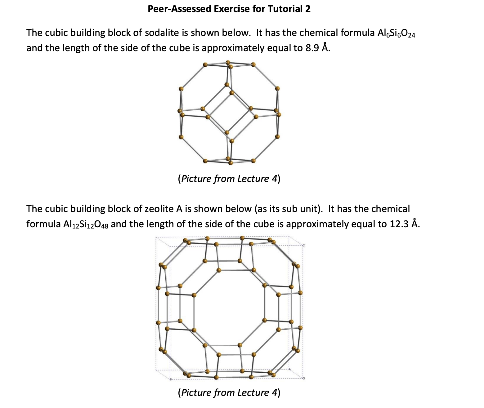 Solved (i) ﻿Assuming that both [AlO4] ﻿and [SiO4] ﻿units | Chegg.com