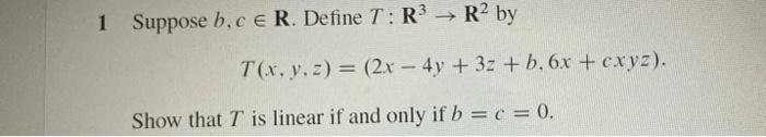 Solved 3 (a) Let U be the subspace of R5 defined by | Chegg.com